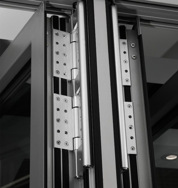 120 Series Folding Door Hardware System - KERSSENBERG