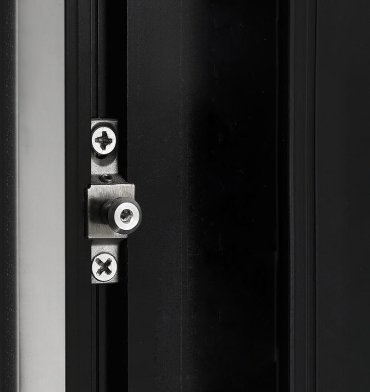 Hidden fan monorail sliding window hardware system - KERSSENBERG